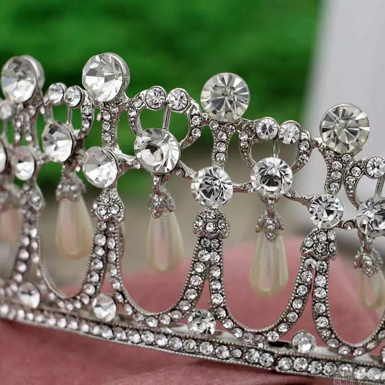 Princess Diana Tiara Cambridge Lovers Knot Silver Crown queen spencer – Sure Things